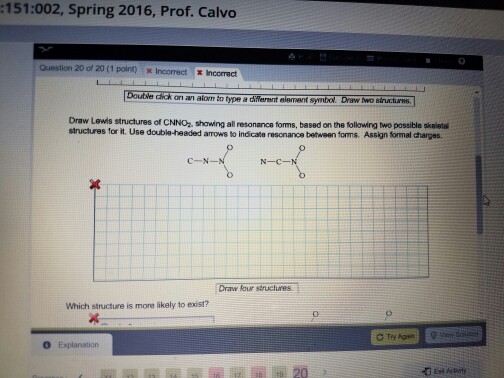Cnno2 Lewis Structure Resonance