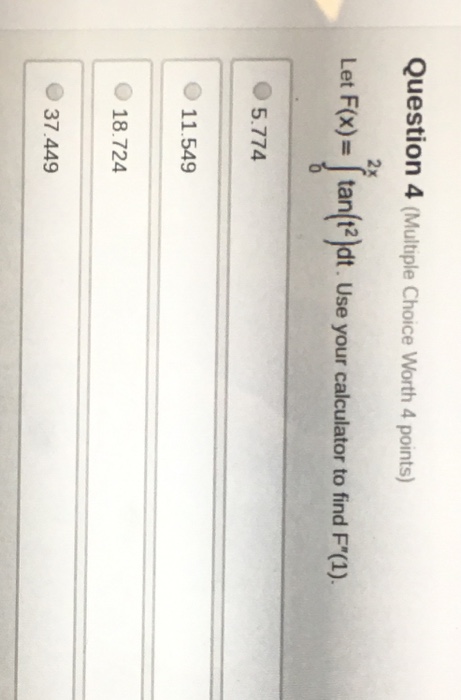 Solved Calc problem! Help please! Thank you so much!!!! | Chegg.com