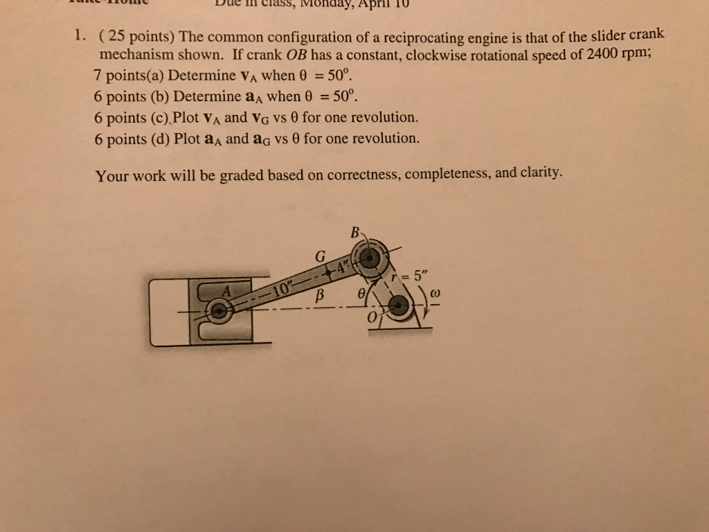 Solved The common configuration of a reciprocating engine is | Chegg.com