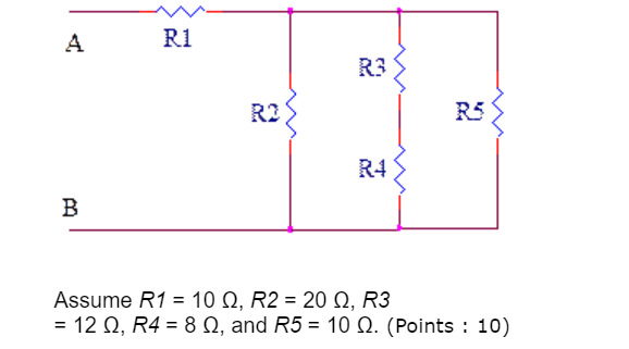Solved For the series-parallel circuit given in the figure | Chegg.com