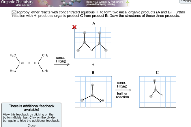 Solved Diisopropyl ether reacts with concentrated aqueous HI | Chegg.com