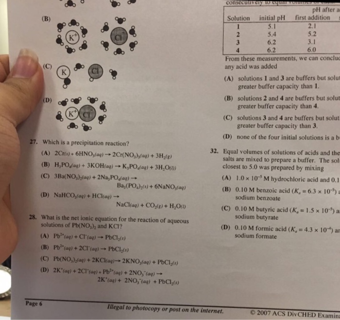 Solved Which is a precipitation reaction? 2Cr(s) + 6HNO_3 | Chegg.com