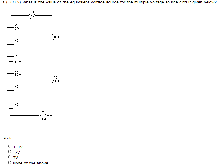 Solved What is the value of the equivalent voltage source | Chegg.com