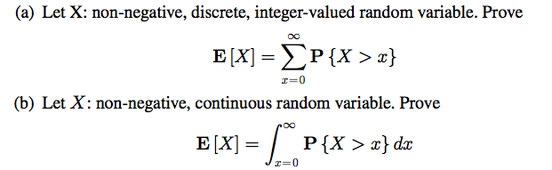 Solved (a) Let X: non-negative, discrete, integer-valued | Chegg.com