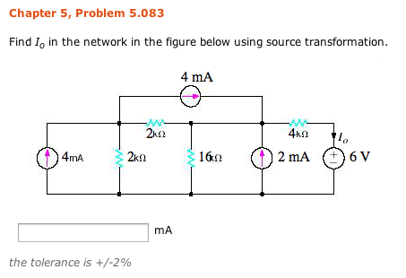 Solved Find Io in the network in the figure below using | Chegg.com