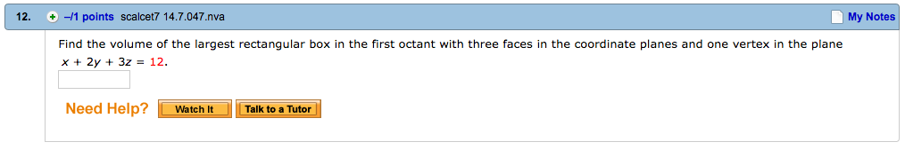 Solved Find the volume of the largest rectangular box in the | Chegg.com