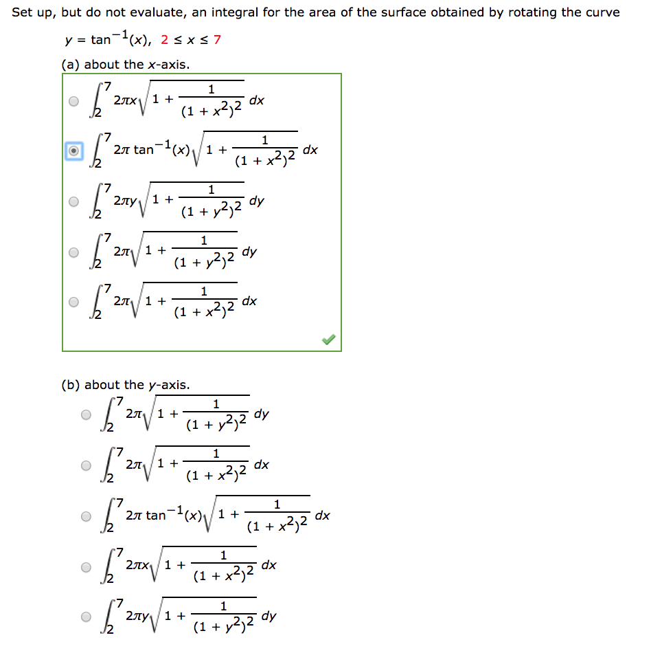 Solved Set up, but do not evaluate, an integral for the area | Chegg.com