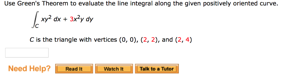 Solved Use Green S Theorem To Evaluate The Line Integral