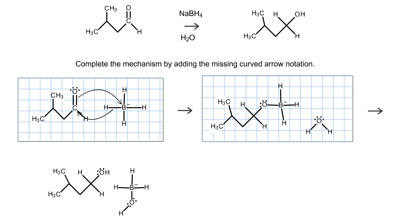 Solved Complete the mechanism by adding the missing curved | Chegg.com