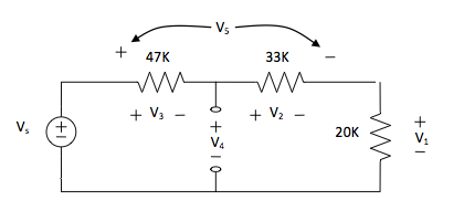 Solved Calculate V1, V2, V3, V4, and V5. Please show all | Chegg.com