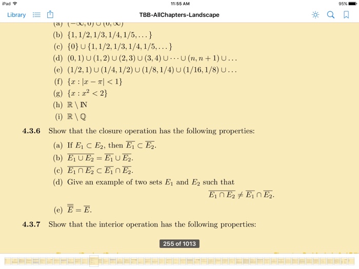 Solved Show that the closure operation has the following | Chegg.com