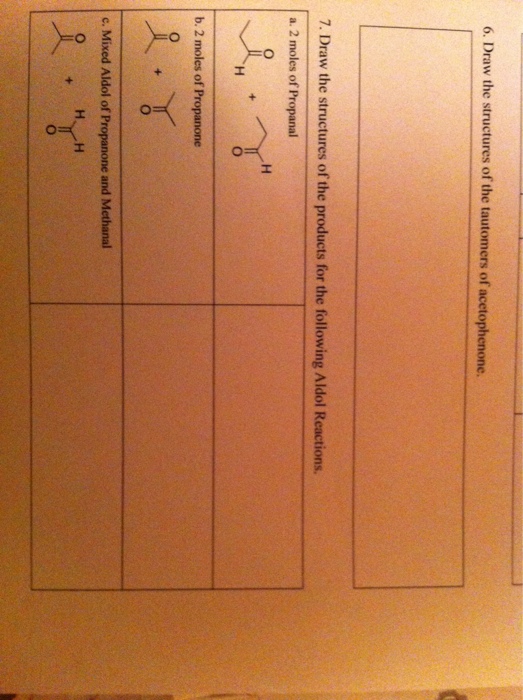 Solved Draw the structures of the tautomer's of | Chegg.com
