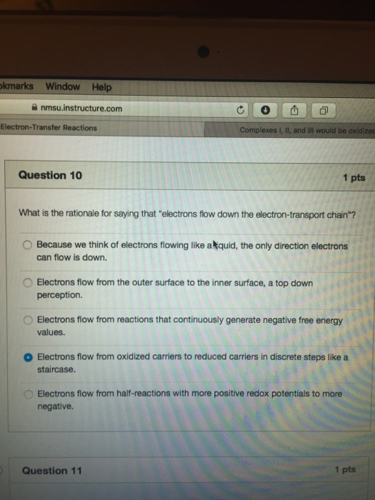 kmarks Window Help nmsu.instructure.com | Chegg.com