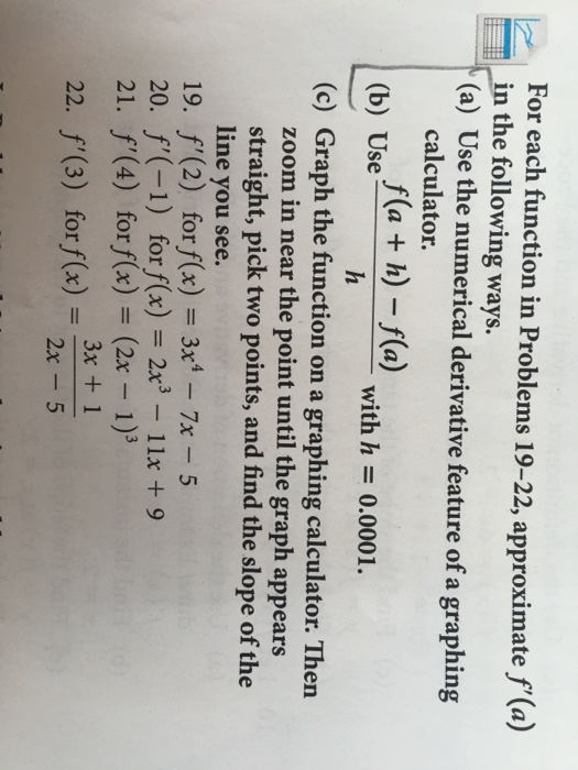 Solved Number 19) I know the answer is 89 using my graphing | Chegg.com