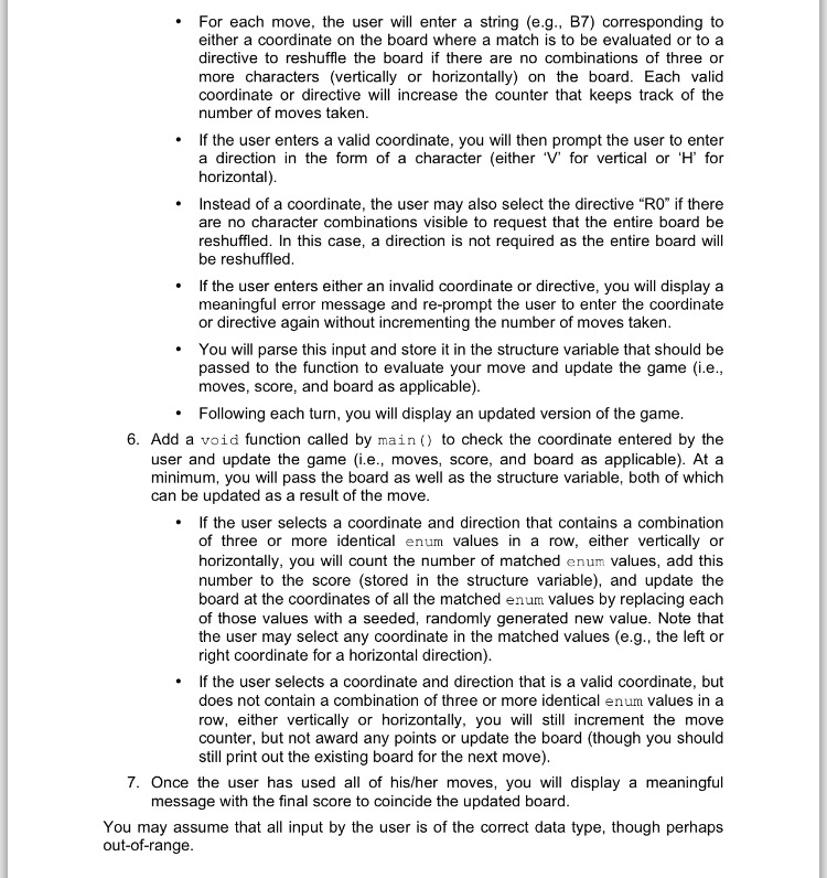 Solved PROGRAM DESCRIPTION: For this C++ program, you will | Chegg.com