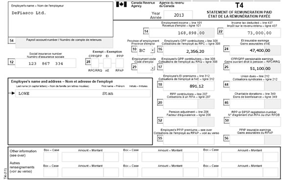 Desktop: Entering Canadian Income Form T4 T4A-NR –, 51% OFF