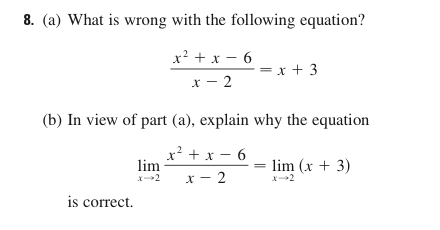 Solved What is wrong with the following equation? x^2 + x - | Chegg.com
