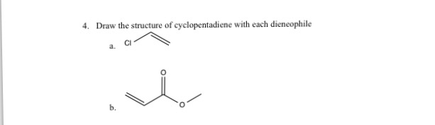 Solved Draw the structure of cyclopentadiene with each | Chegg.com