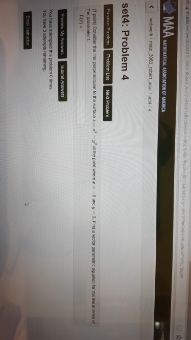 Solved set4: Problem 4 L(t)- | Chegg.com