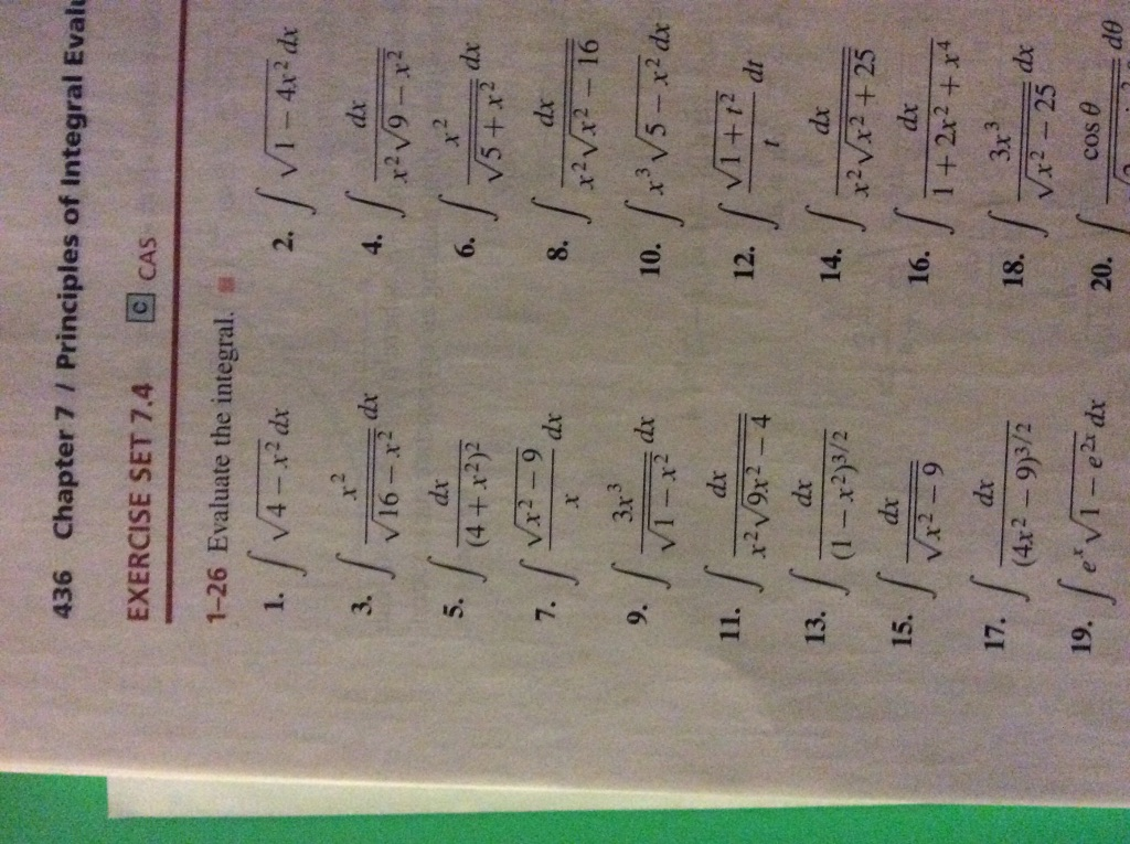 Solved Evaluate the integral Integral Squareroot 4 - x^2 dx | Chegg.com