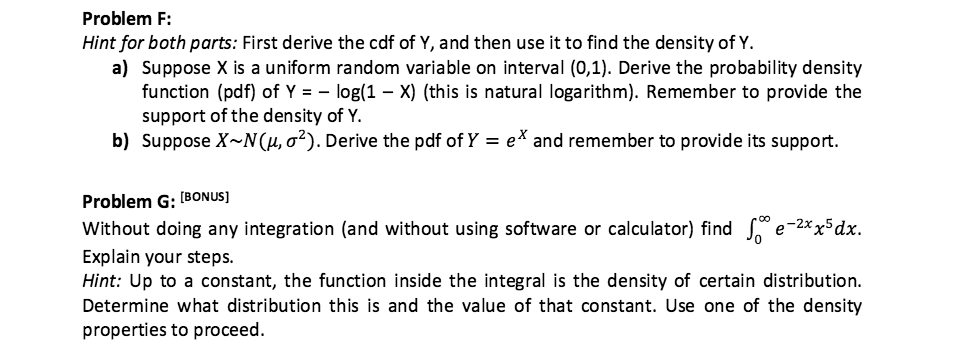 Suppose X Is A Uniform Random Variable On Interval 2882