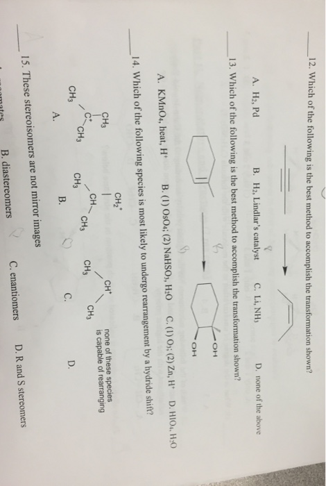Solved Which of the Following is the best method to | Chegg.com
