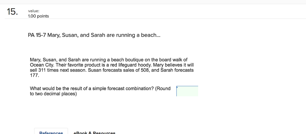 Solved value: 1.00 points PA 15-7 Mary, Susan, and Sarah are | Chegg.com Solved value: 1.00 points PA 15-7 Mary, Susan, and Sarah are | Chegg.com
