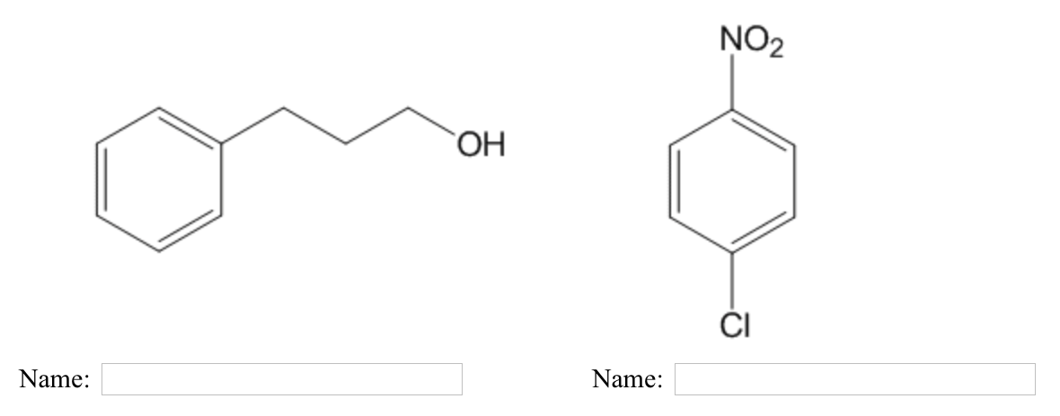 Solved Give the IUPAC names for the following compounds. Use | Chegg.com