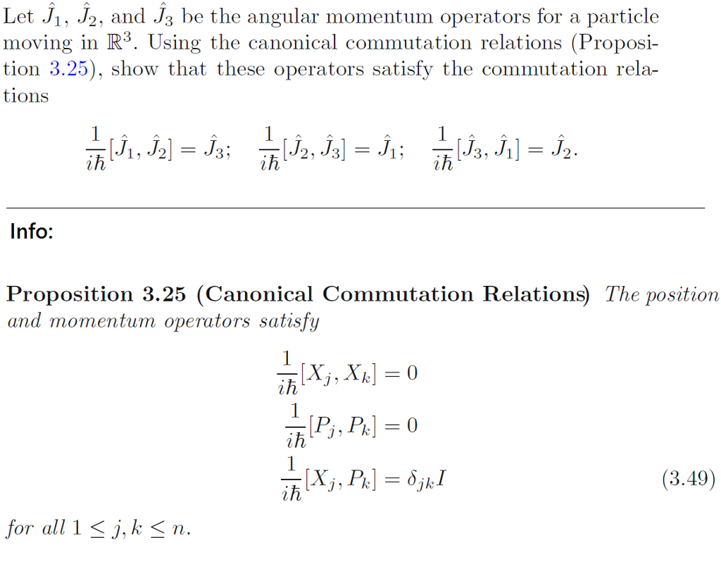 Solved Let J1 J2 And J3be The Angular Momentum 