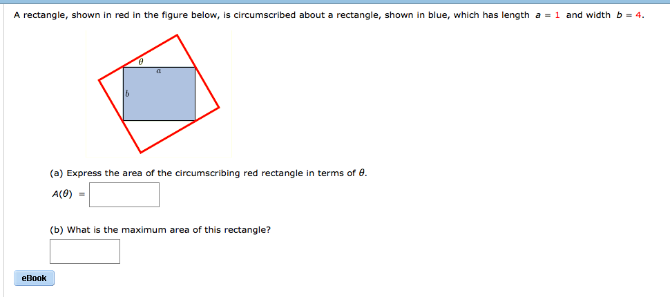 Solved A rectangle, shown in red in the figure below, is | Chegg.com