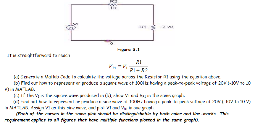 Solved It is straightforward to reach V_R1 = V_1 R1/R1 + | Chegg.com