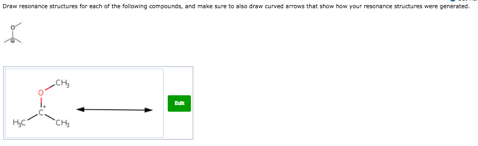 Solved Draw resonance structures for each of the following | Chegg.com
