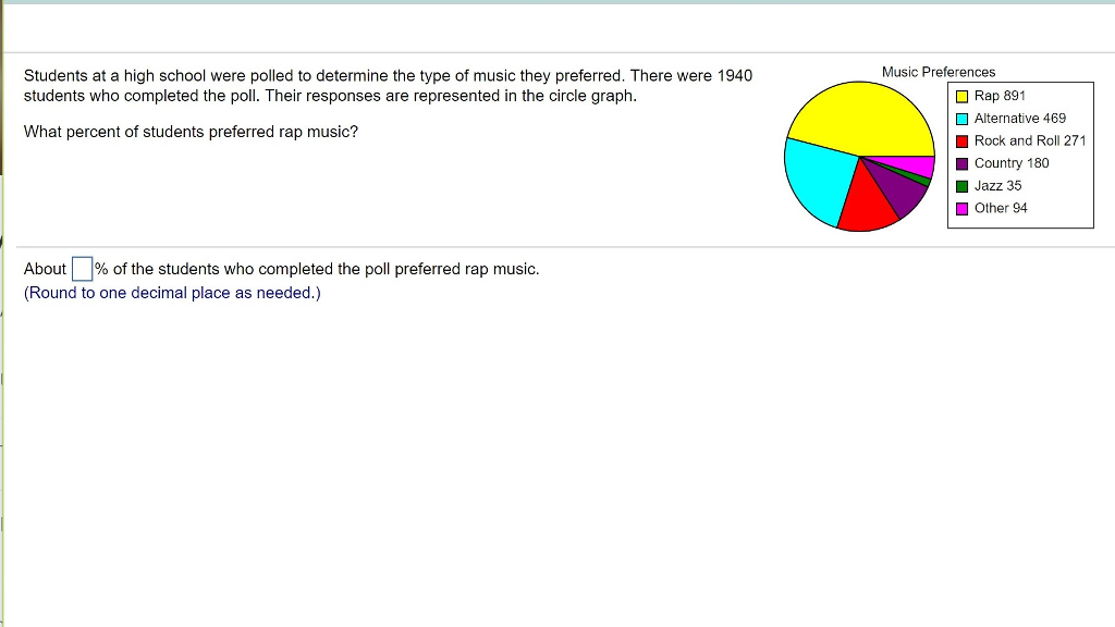 Solved Students at a high school were polled to determine | Chegg.com