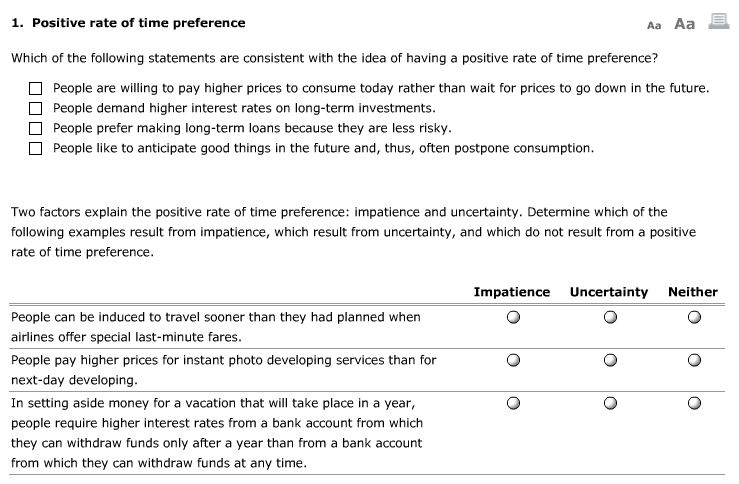 Solved Which of the following statements are consistent with | Chegg.com