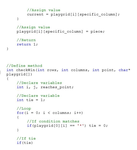 Solved C Programming Write Some Code To Implement The Game 1 Answer Transtutors