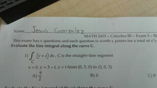Solved Evaluate the line integral along the curve C. | Chegg.com