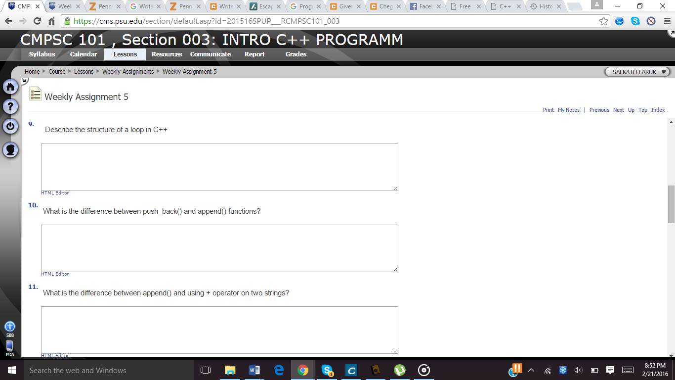 Solved 1 test passed All tests passed 0% Write a while loop | Chegg.com