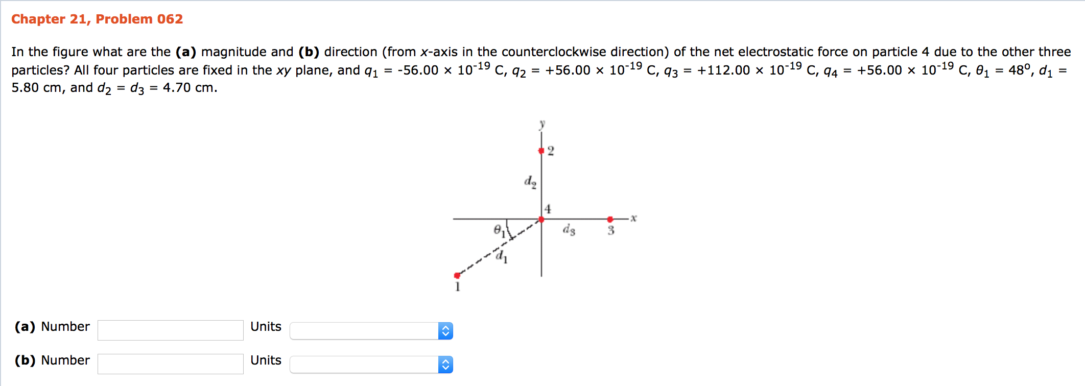 Solved In the figure what are the (a) magnitude and (b) | Chegg.com