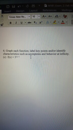 Solved Graph each function; label key points and/or identify | Chegg.com