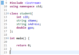 Solved So I creating an array of 15 student records. Each | Chegg.com