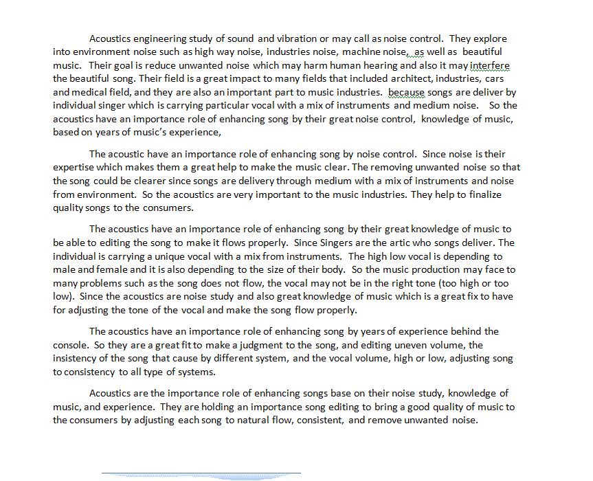 Solved Acoustics engineering study of sound and vibration or | Chegg.com