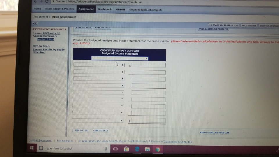 Solved TRUCTOR FULL SCREEN MESSAGE HY INS PRİNTER VERSION | Chegg.com