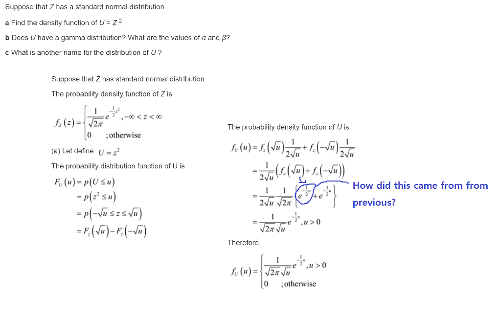 Solved Suppose that Z has a standard normal distribution a | Chegg.com