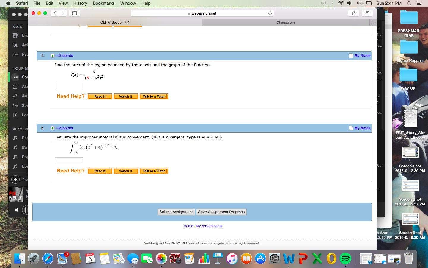 Solved Find the area of the region bounded by the x-axis and | Chegg.com