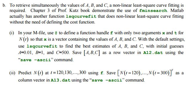 Solved Problem 3. Logistic Population Growth The US. | Chegg.com