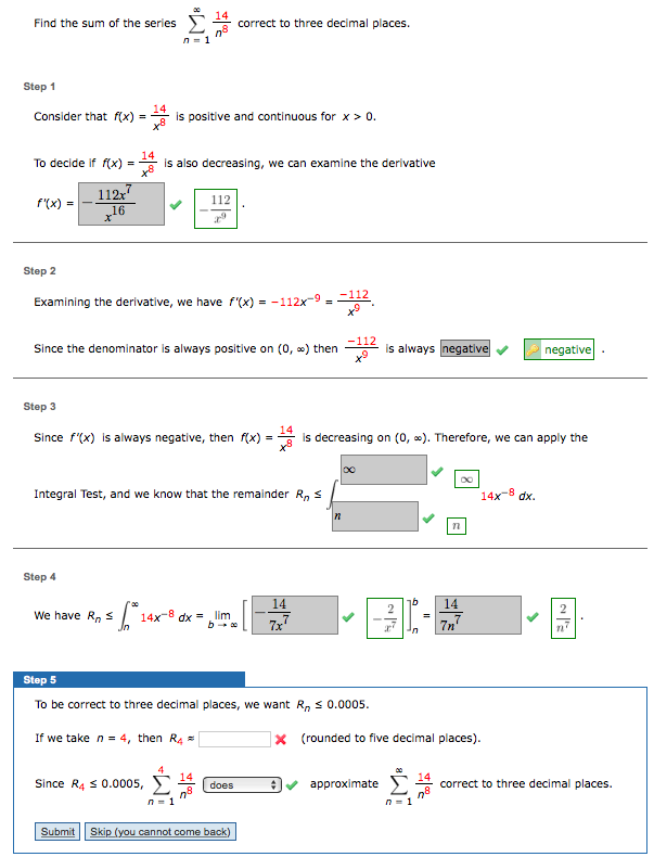 Solved Find the sum of the series 'Sigma^infinity_n = 1 | Chegg.com Solved Find the sum of the series 'Sigma^infinity_n = 1 | Chegg.com