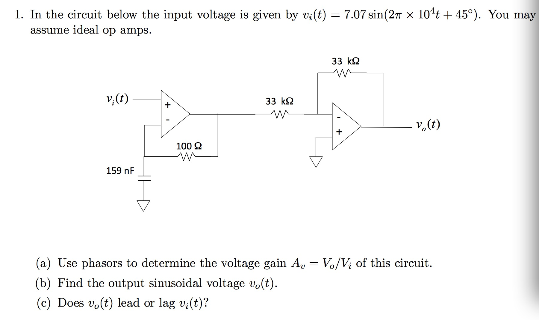 Solved Apply nodal analysis to the circuit below and find | Chegg.com