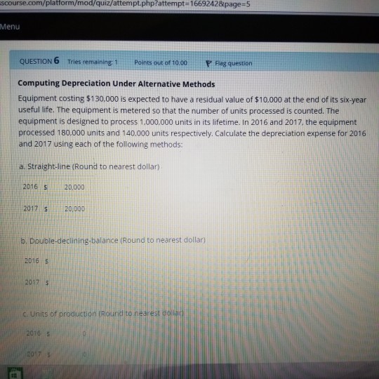 Solved scourse.com/platform/mod/quiz/attempt.php?attempt | Chegg.com