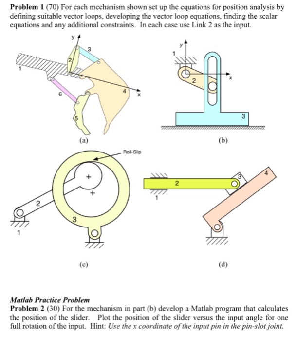 Solved For each mechanism shown set up the equations for | Chegg.com