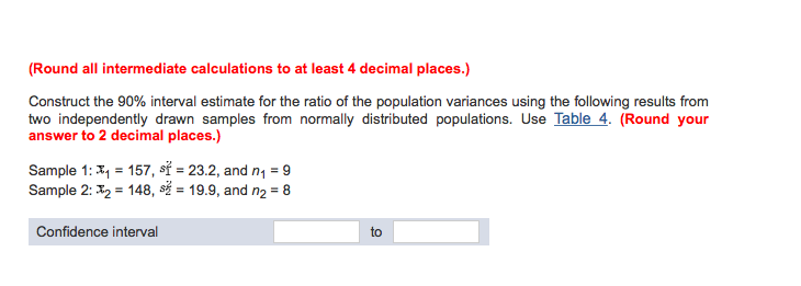 Solved Round all intermediate calculations to at least 4 | Chegg.com